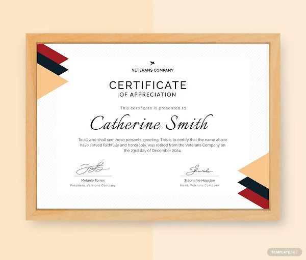 13+ Retirement Certificate Templates - DOC, PDF