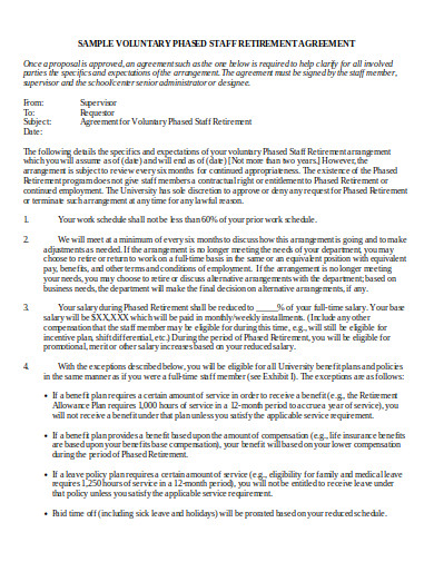 9+ Retirement Agreement Templates in Google Docs | Word | Pages | PDF