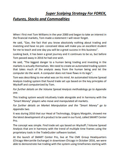 10+ Scalping Strategy Templates in PDF