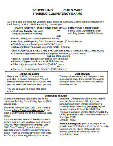 12+ Child Care Schedule Templates in PDF | Doc