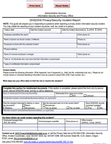 10+ Office Incident Report Templates in DOC | PDF