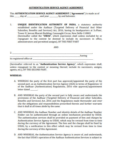10+ Sub Agency Agreement Templates in PDF | WORD