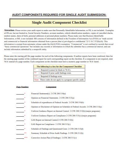 12+ IT Audit Checklist Templates in Doc | Excel | PDF