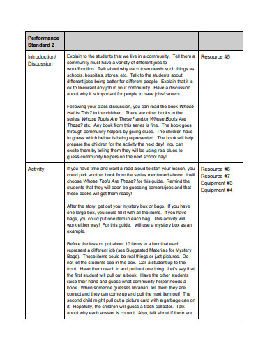 11+ Librarian Lesson Plan Templates in PDF | DOC