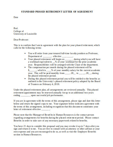 9+ Retirement Agreement Templates in Google Docs | Word | Pages | PDF