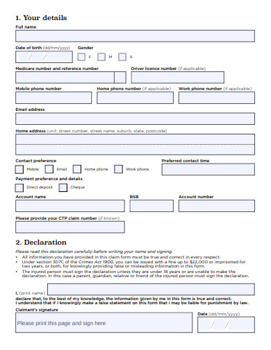 10+ Statement of Damages Templates in PDF | DOC