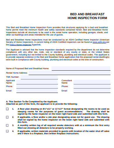 10+ Structure Inspection Form Templates in PDF | DOC