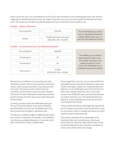11+ Investment Brochure Templates in PDF | DOC | Illustrator | InDesign ...