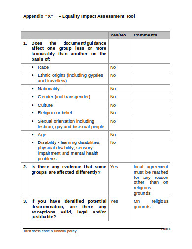 11+ Dress Code Policy Templates in PDF | MS Word | Pages