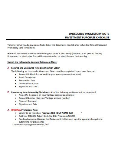 10+ Investment promissory Note Templates in PDF | DOC
