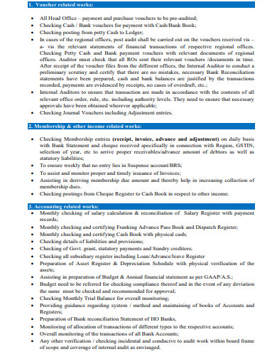 13 Audit Scope Templates In PDF DOC