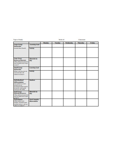 11+ Librarian Lesson Plan Templates in PDF | DOC