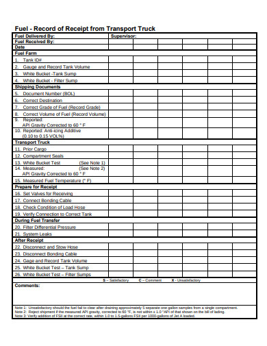 10+ Weekly Vehicle Inspection Form Templates in PDF
