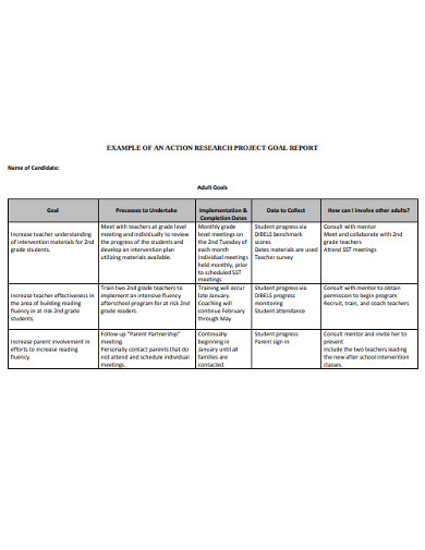 FREE 10+ Research Project Report Templates in PDF | Ms Word