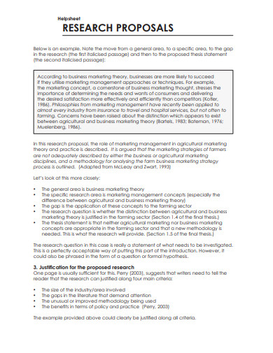 FREE 10+ Business Research Proposal Templates in PDF | MS Word