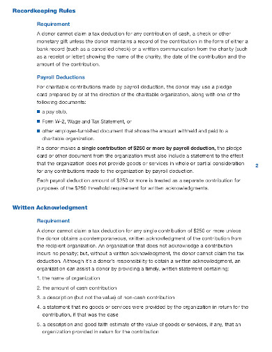 10+ Church Contribution Statement Templates in PDF