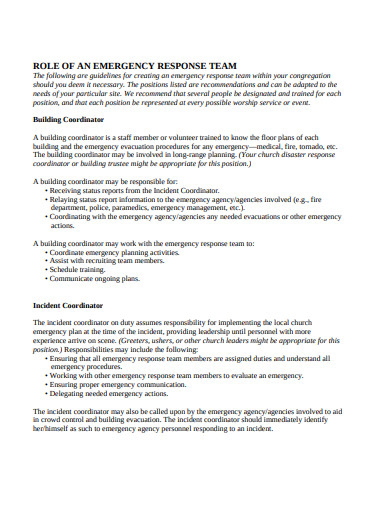 5+ Church Security Plan Templates in PDF