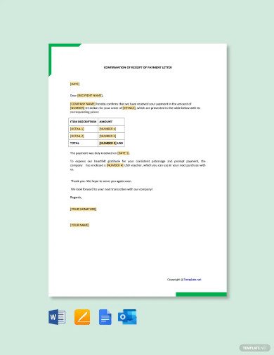 Pending Payment Letter - 18+ Free Word, PDF Documents Download