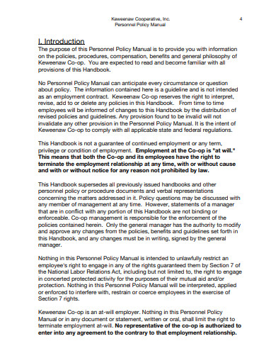 10+ Cooperative Policy Templates in PDF | DOC