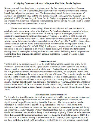 FREE 10 Quantitative Research Report Templates In MS Word PDF