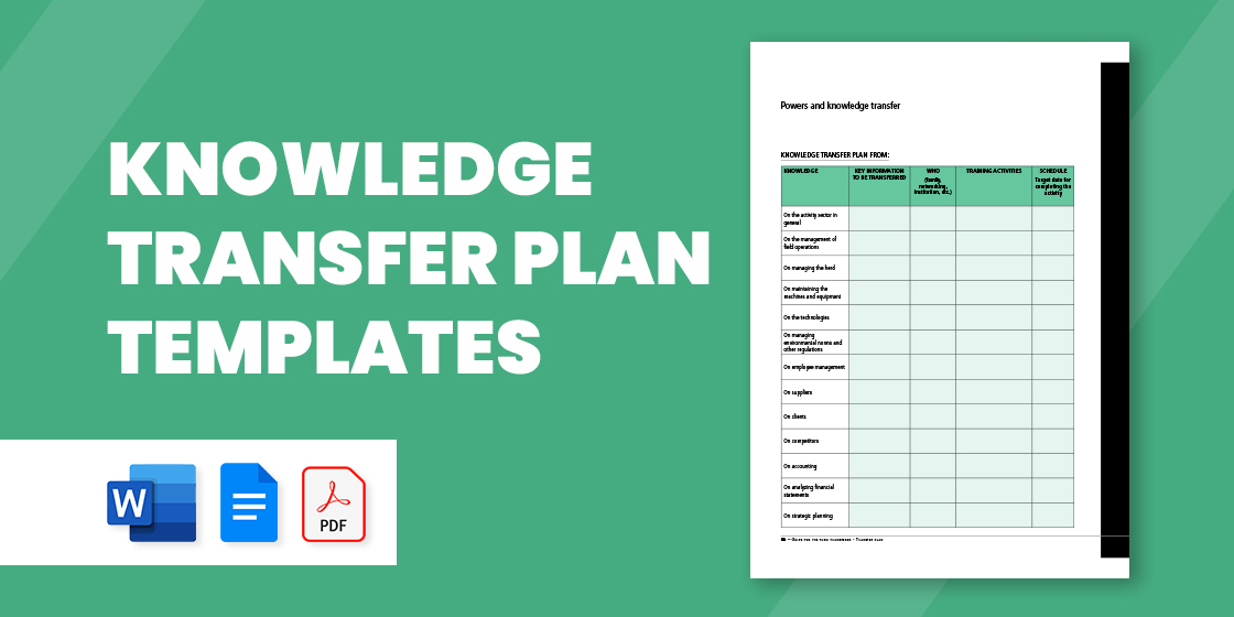 Kt Plan Template