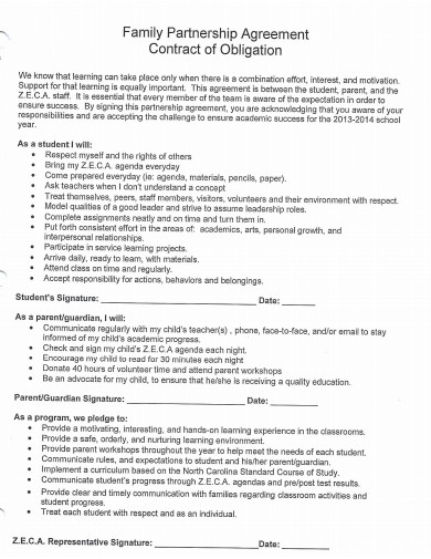 10+ Family Partnership Agreement Templates in PDF | Word