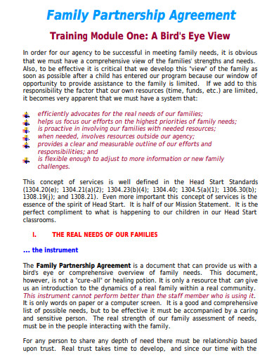 10+ Family Partnership Agreement Templates in PDF | Word