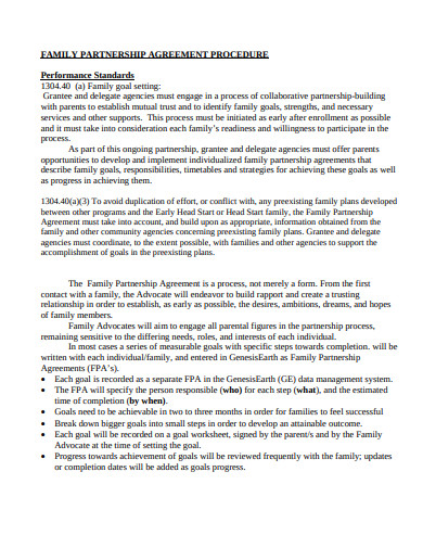 10+ Family Partnership Agreement Templates in PDF | Word