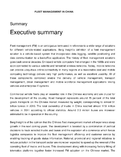 10+ Fleet Management Templates in PDF | MS Word