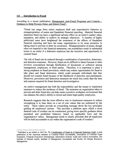 10+ Fraud Risk Assessment Templates in PDF