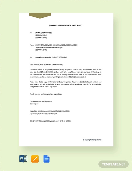 16 Query Letter Templates