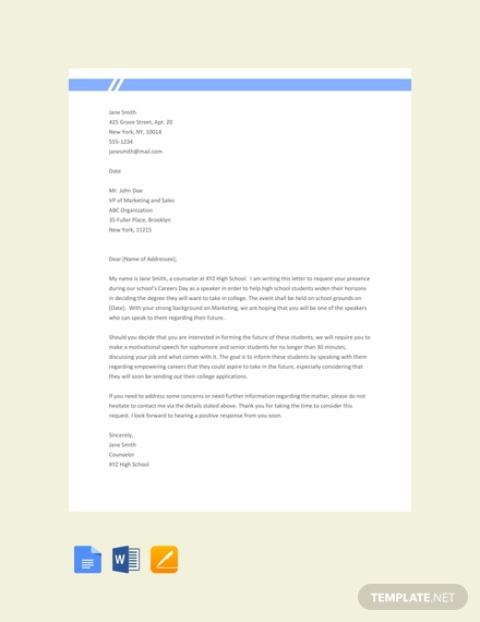 34+ Simple Request Letter Templates