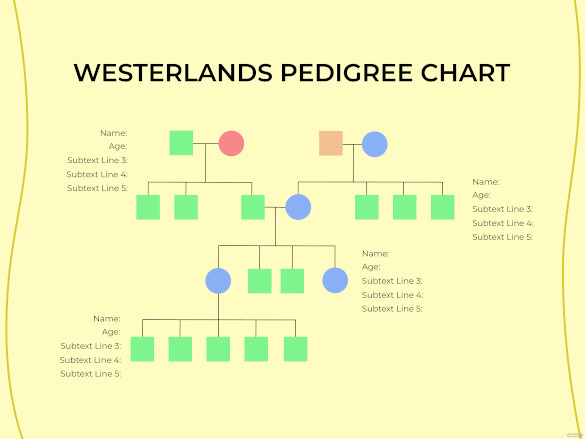 31+ Pedigree Chart Templates - PDF, DOC, Excel