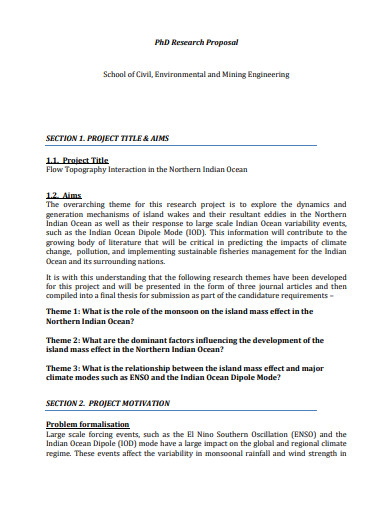 FREE 10+ School Research Proposal Templates in PDF | Ms Word