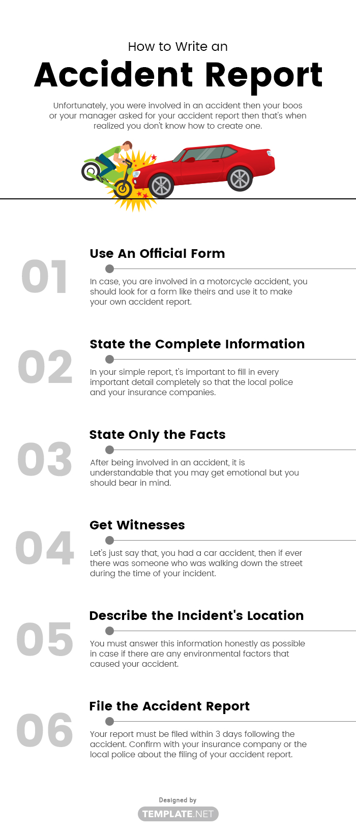 Accident Report Templates 8 Docs Free Downloads Template