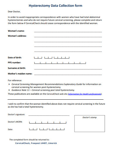FREE 10+ Research Data Collection Form Templates in MS Word | PDF