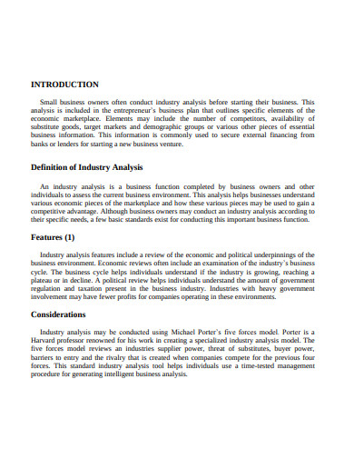 10 Environment Analysis Templates In PDF DOC Free Premium Templates