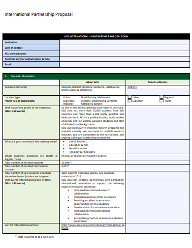 11+ Strategic Partnership Proposal Templates in PDF | DOC