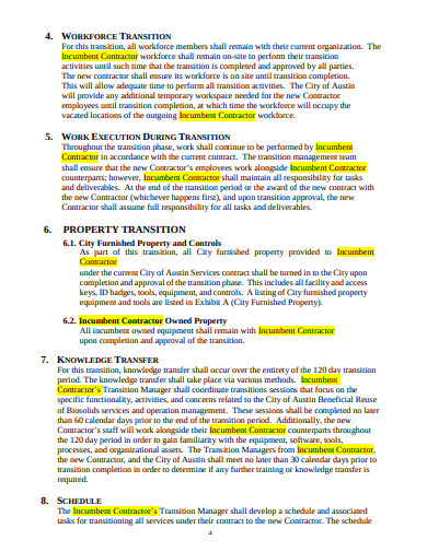 9+ Knowledge Transfer Plan Templates in PDF | MS Word