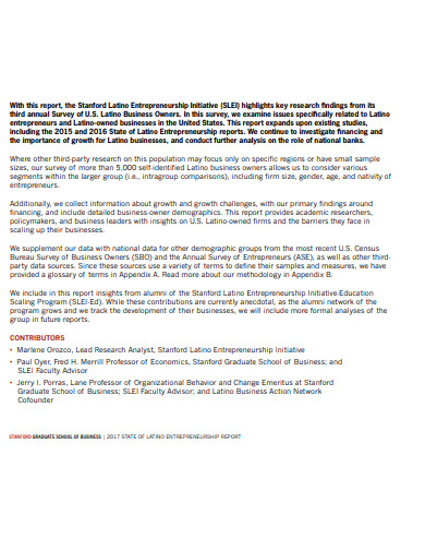 FREE 8+ Business Research Report Templates in PDF | MS Word | XLS