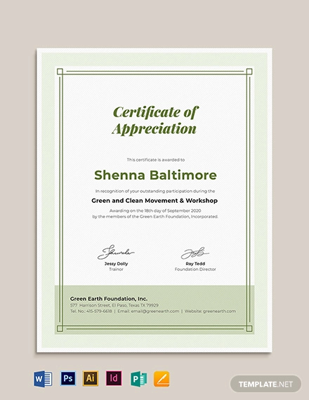 43+ Word Certificate Templates