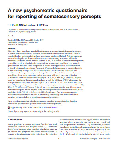 8+ Psychometric Report Templates in PDF | DOC