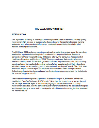 Sample Case Study For Nursing Care Plan