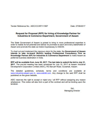 14+ Partnership Proposal Letter Templates in PDF | DOC | Pages
