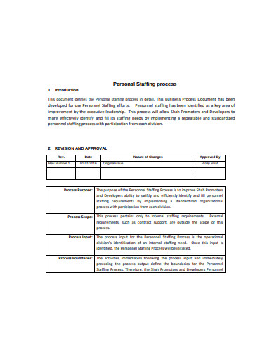 FREE 11 Process Document Templates In PDF MS Word