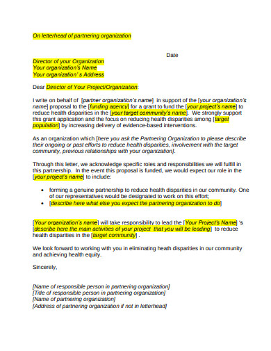 11+ Project Partnership Proposal Templates in PDF | Doc