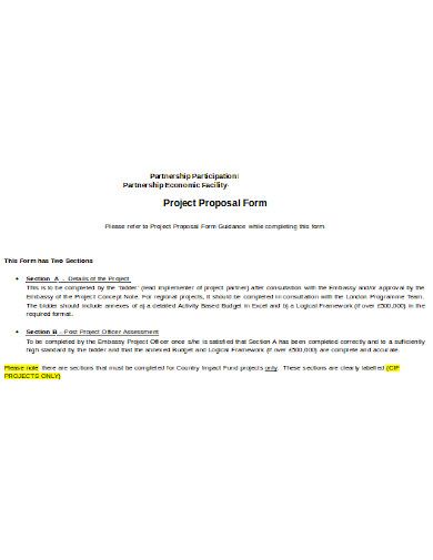 11+ Project Partnership Proposal Templates in PDF | Doc