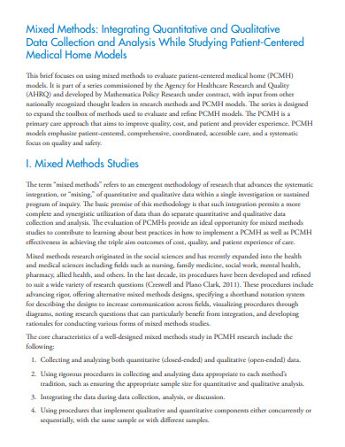FREE 10 Quantitative Research Report Templates In MS Word PDF