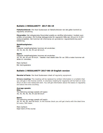 10+ Regulatory Bulletin Templates in PDF | Word