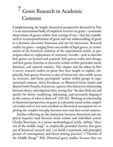 10+ Academic Research Report Templates in PDF | DOC